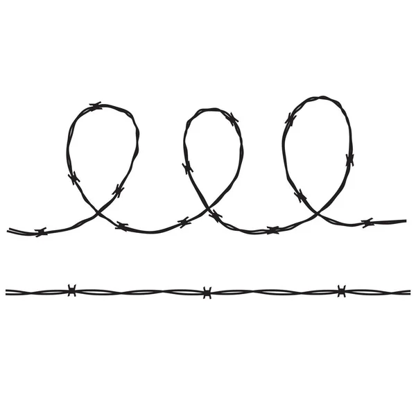 Filo spinato disegno Foto Stock, Filo spinato disegno Immagini ...