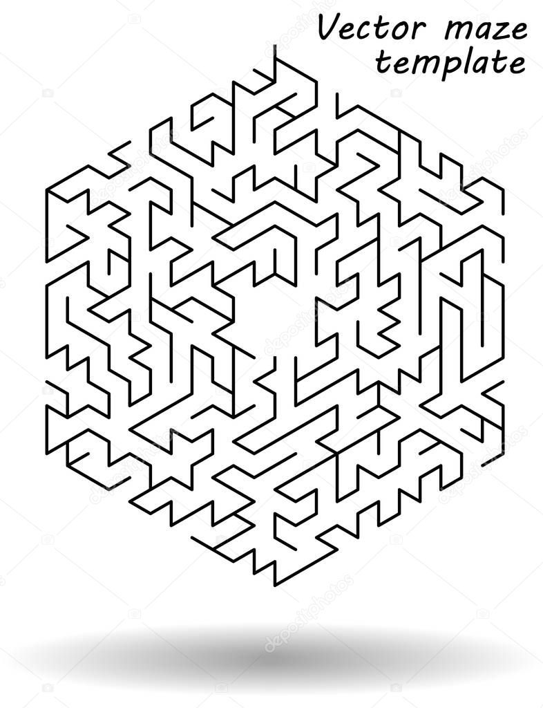 laberinto vector ilustraci n 2024