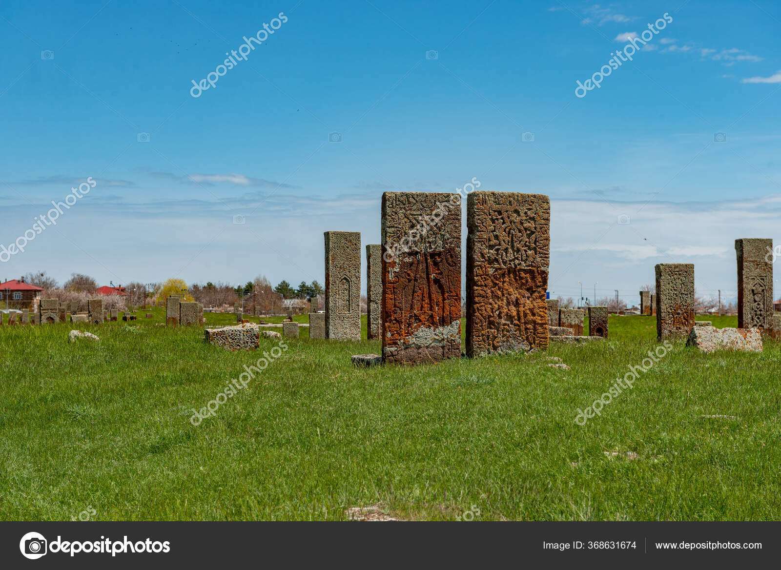 Ahlat Bitlis Turkey World's Biggest Cemetery Seljuk Cemetery Ahlat ...