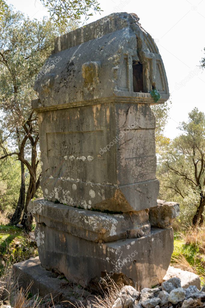 La antigua ciudad de Xanthos - Letoon (Xantos, Xhantos, Xanths) en Kas ...