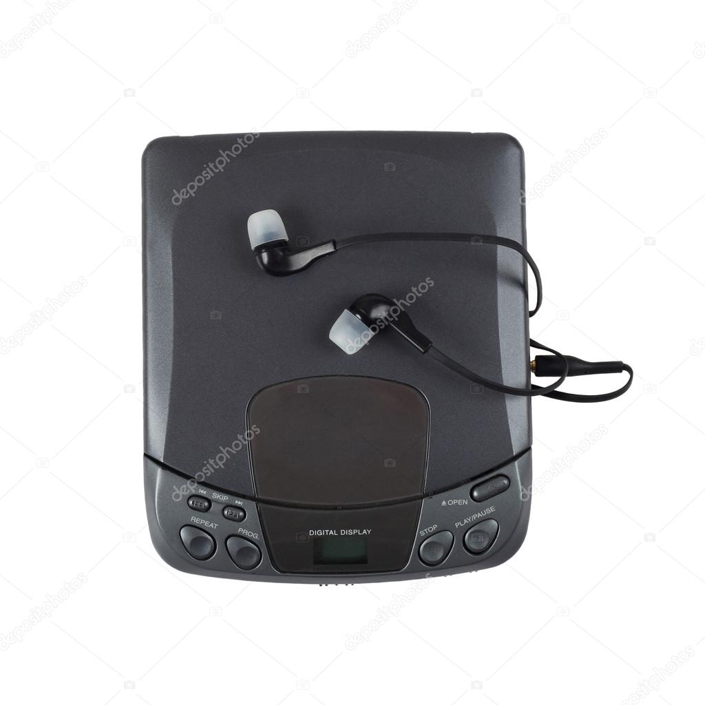CD player on white — Stock Photo © choocha69 #127328352