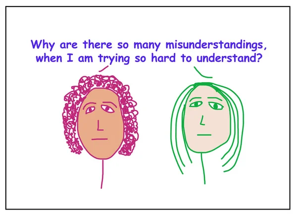 Misunderstanding cartoon Stock Photos, Royalty Free Misunderstanding ...
