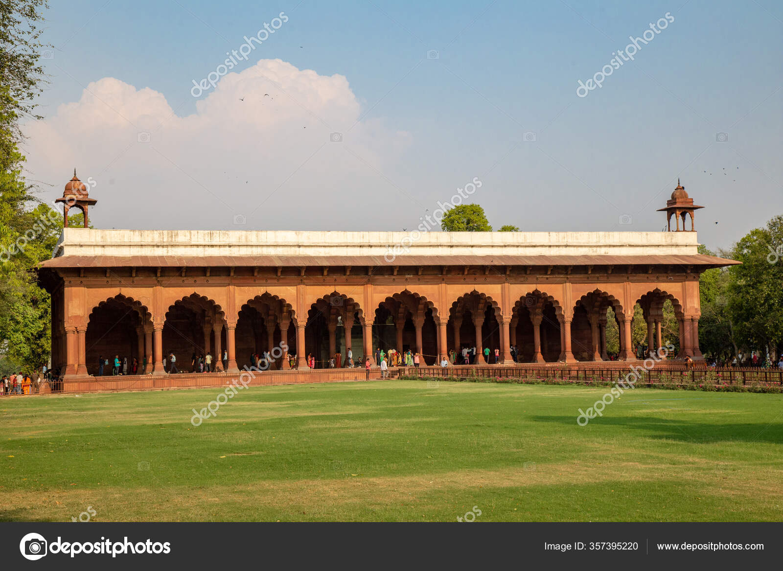 Main Entrance Red Fort Building Red Fort Historic Fort City Stock Photo ...
