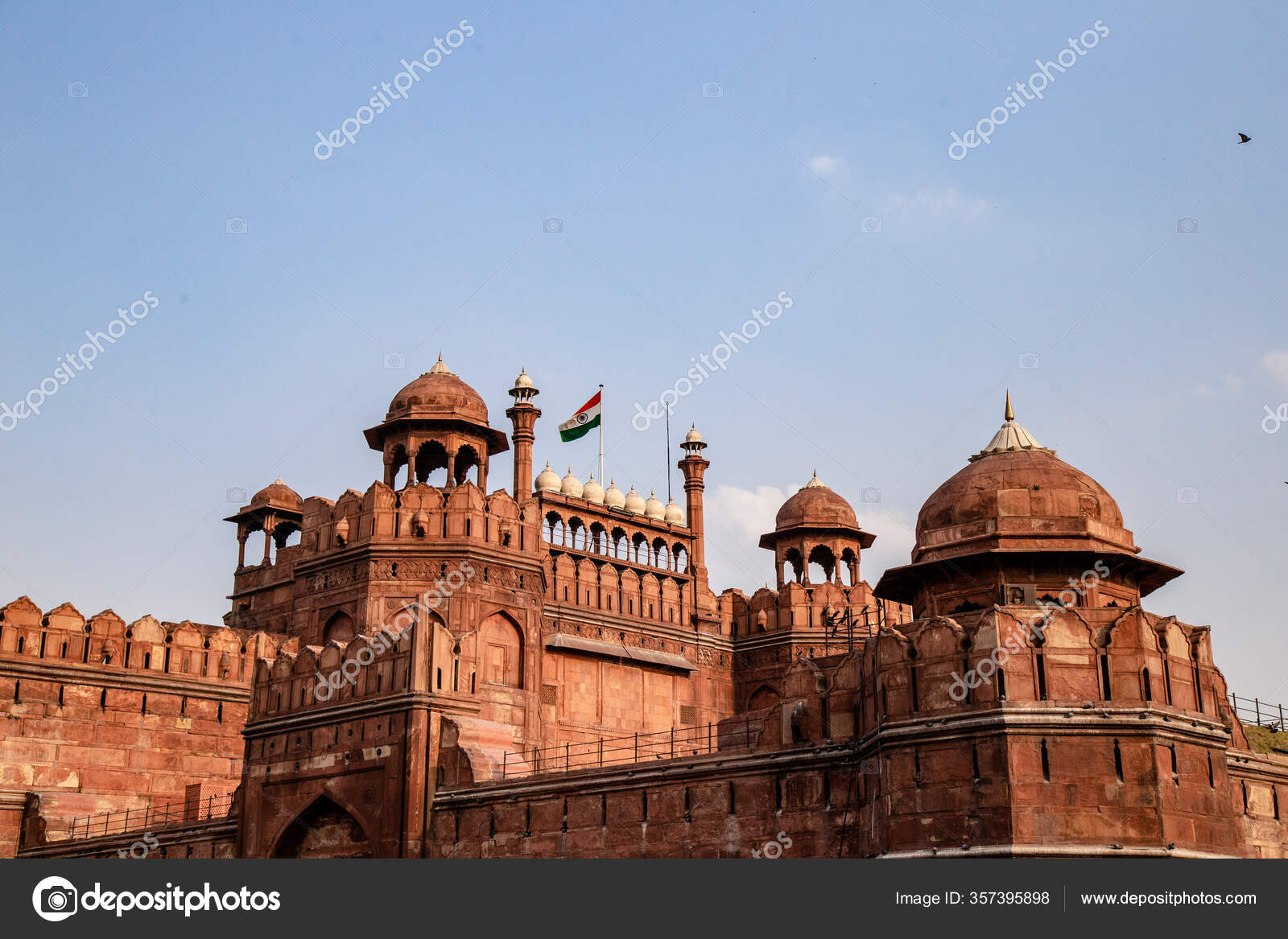 Main Entrance Red Fort Building Red Fort Historic Fort City Stock Photo ...