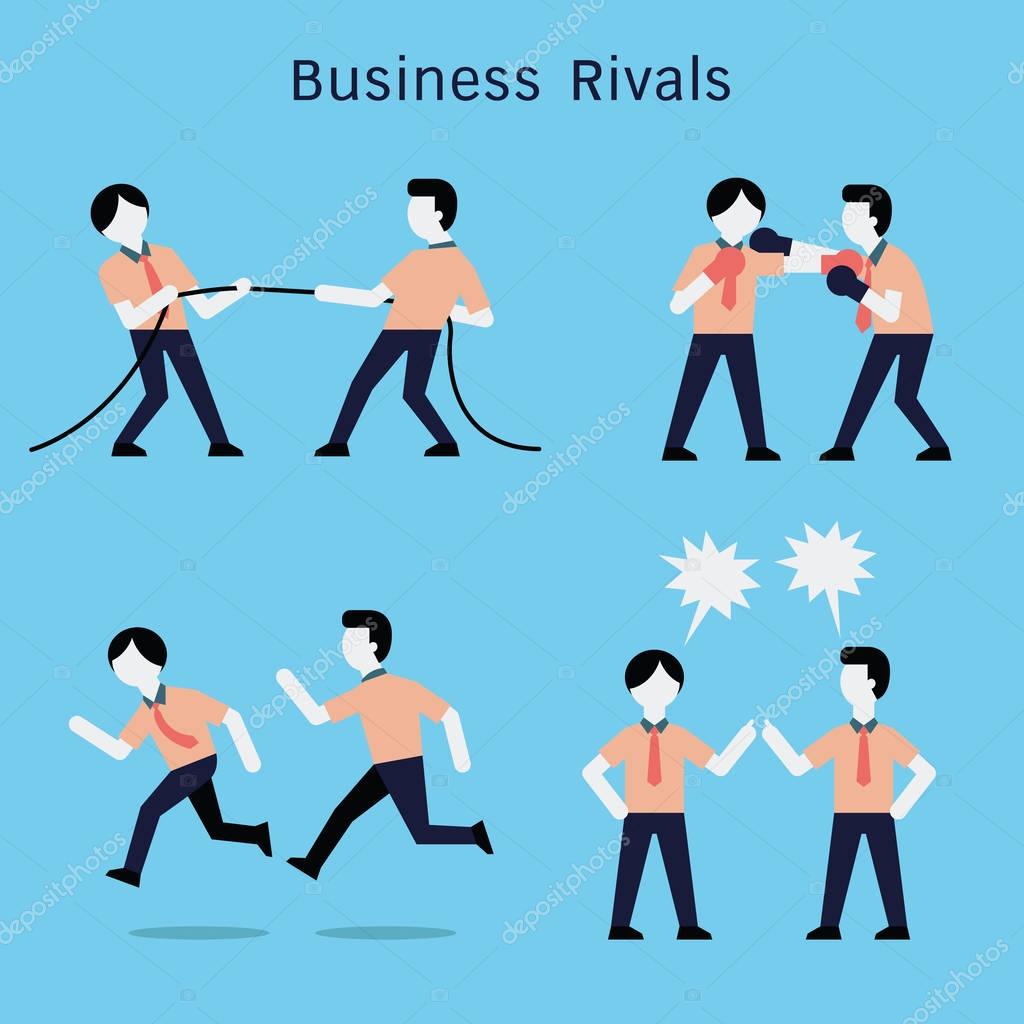 Clipart Competitive Rivals