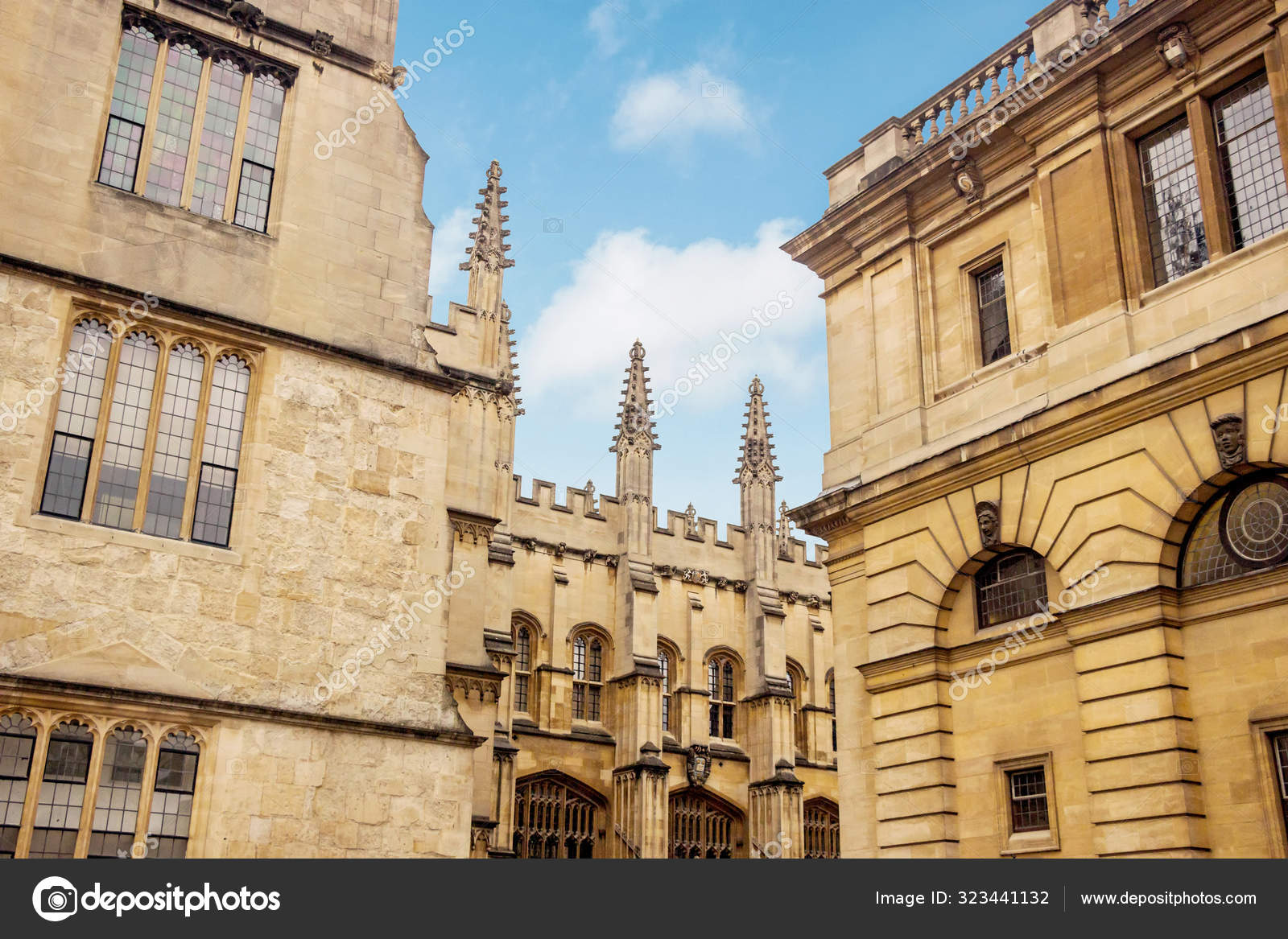 Exterior Bodleian Library Building Oxford – Stock Editorial Photo ...