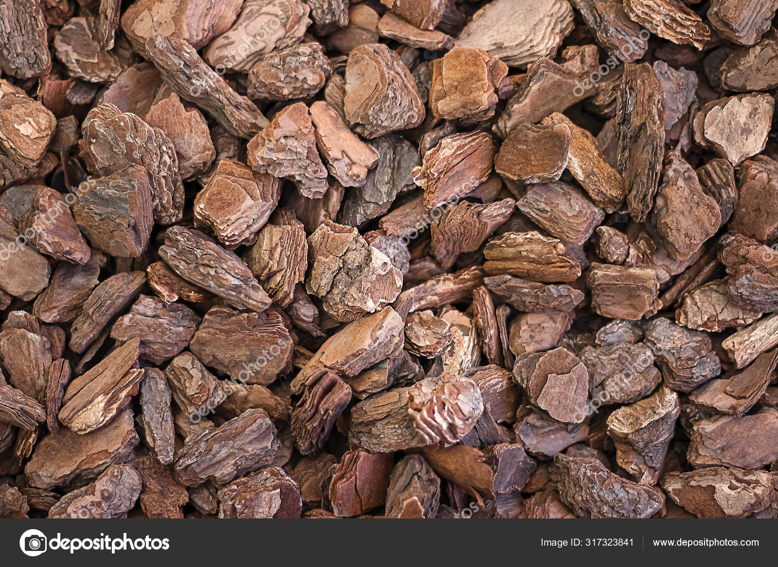 Измельченная кора дерева крупным планом: стоковая фотография © i-vav ...