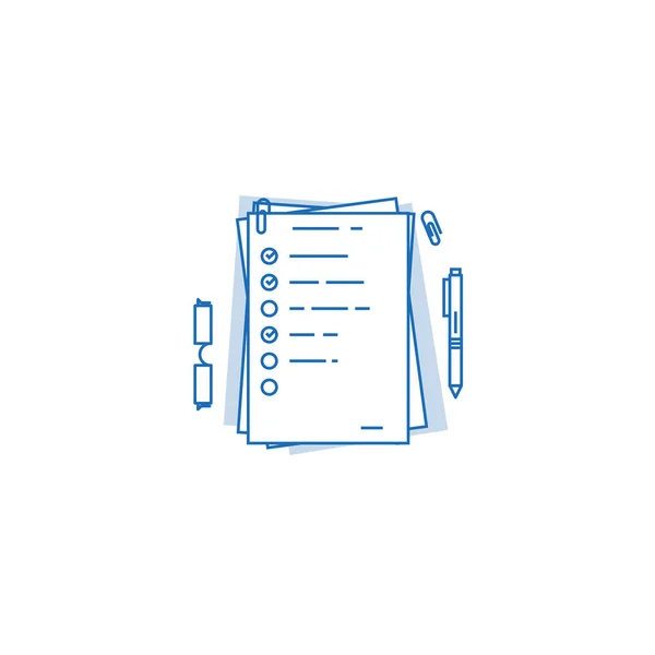 Check list file Stock Vector Image by ©ikonstudios #104093696 Check list file Stock Vector Image by ©ikonstudios #104093696
