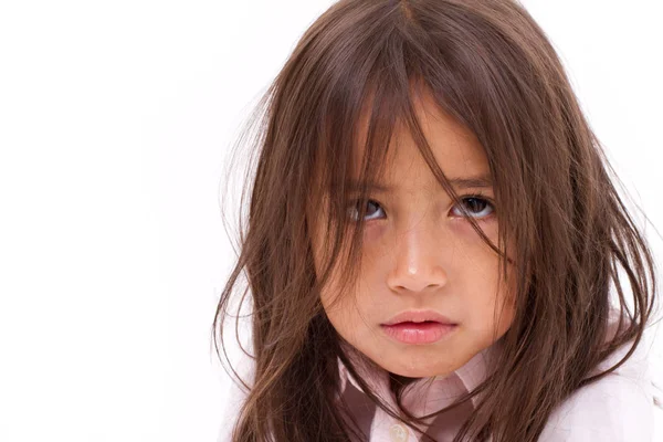 Sad Crying Little Girl