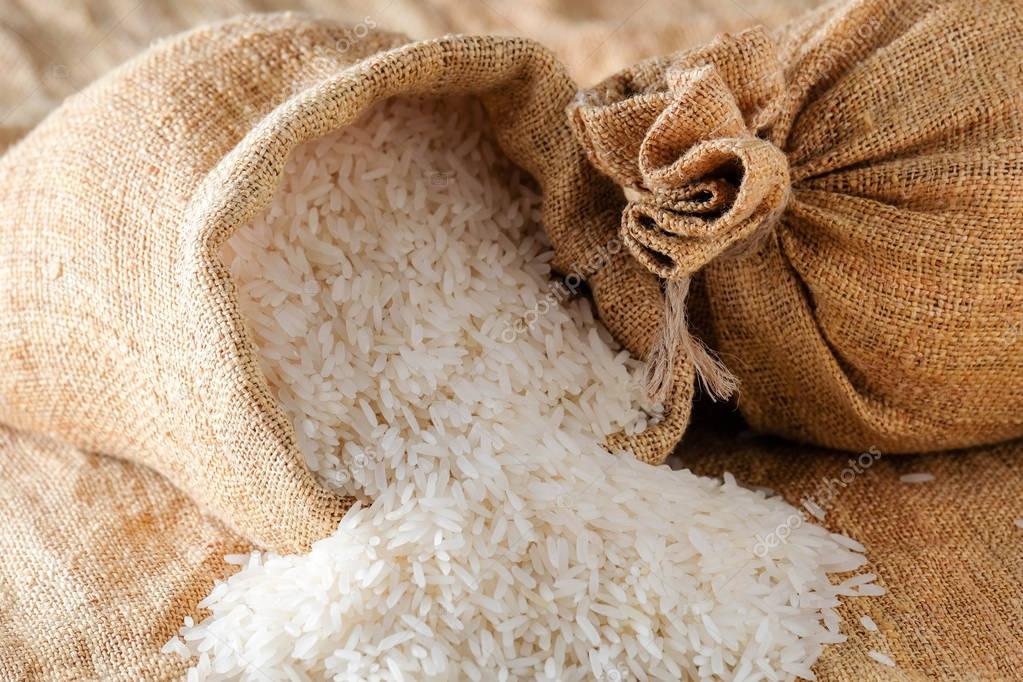 Rice, the staple food of Asians — Stock Photo © nattapol #130142590