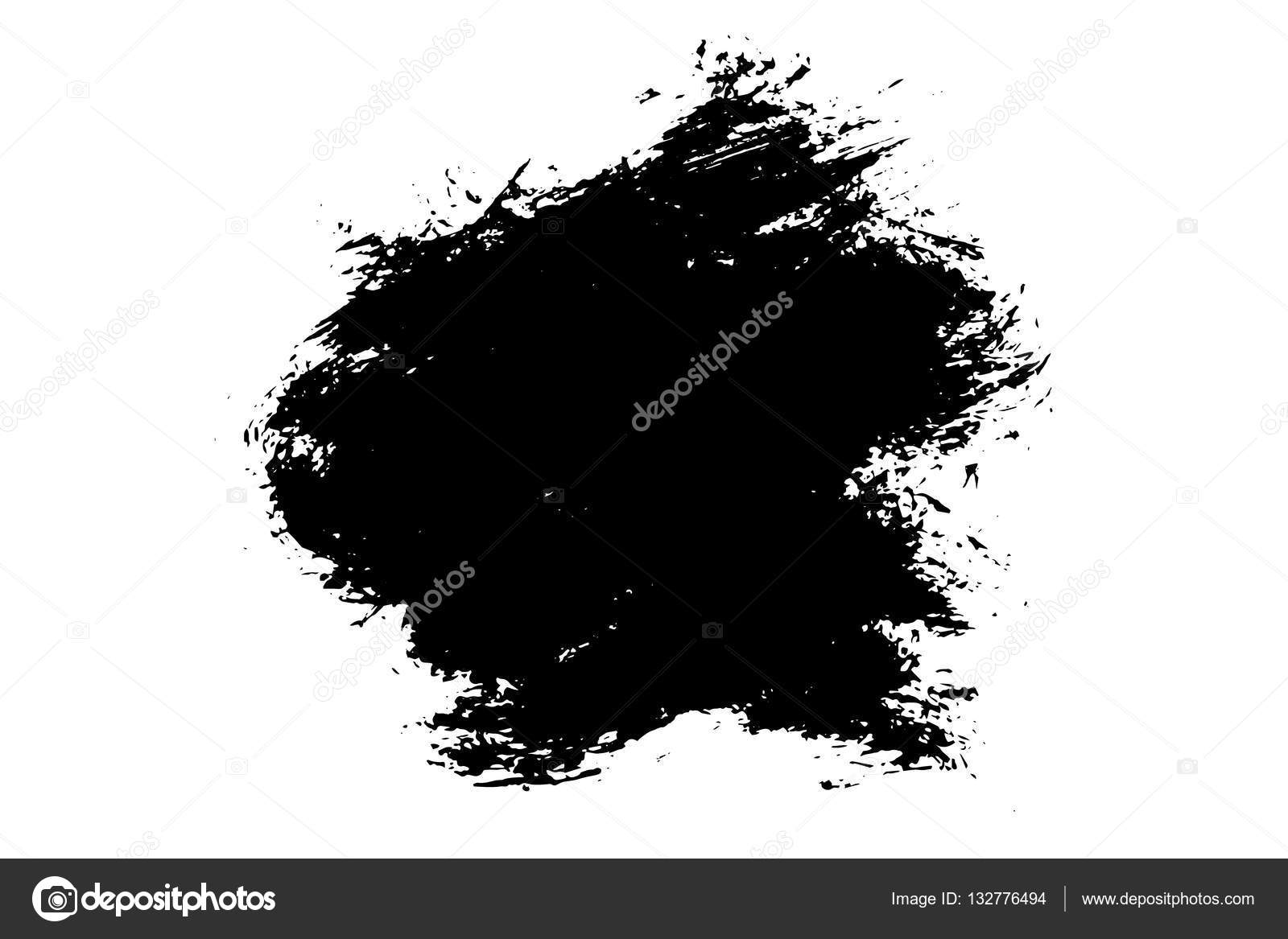 Abstract grunge brush strokes with rough edges texture. EPS10 v Stock ...