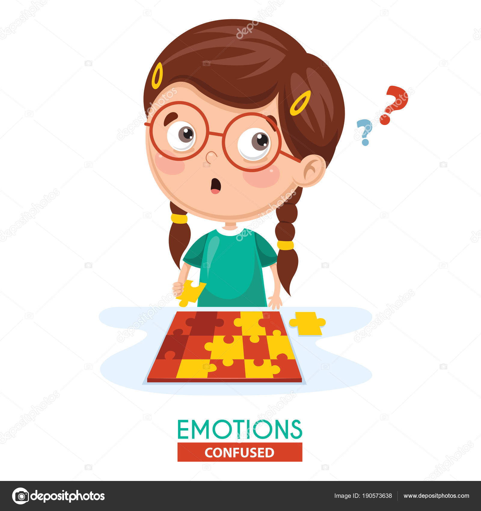 Confused Children Clipart