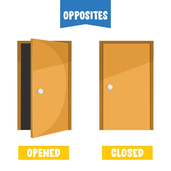 Child open door Vector Art Stock Images | Depositphotos