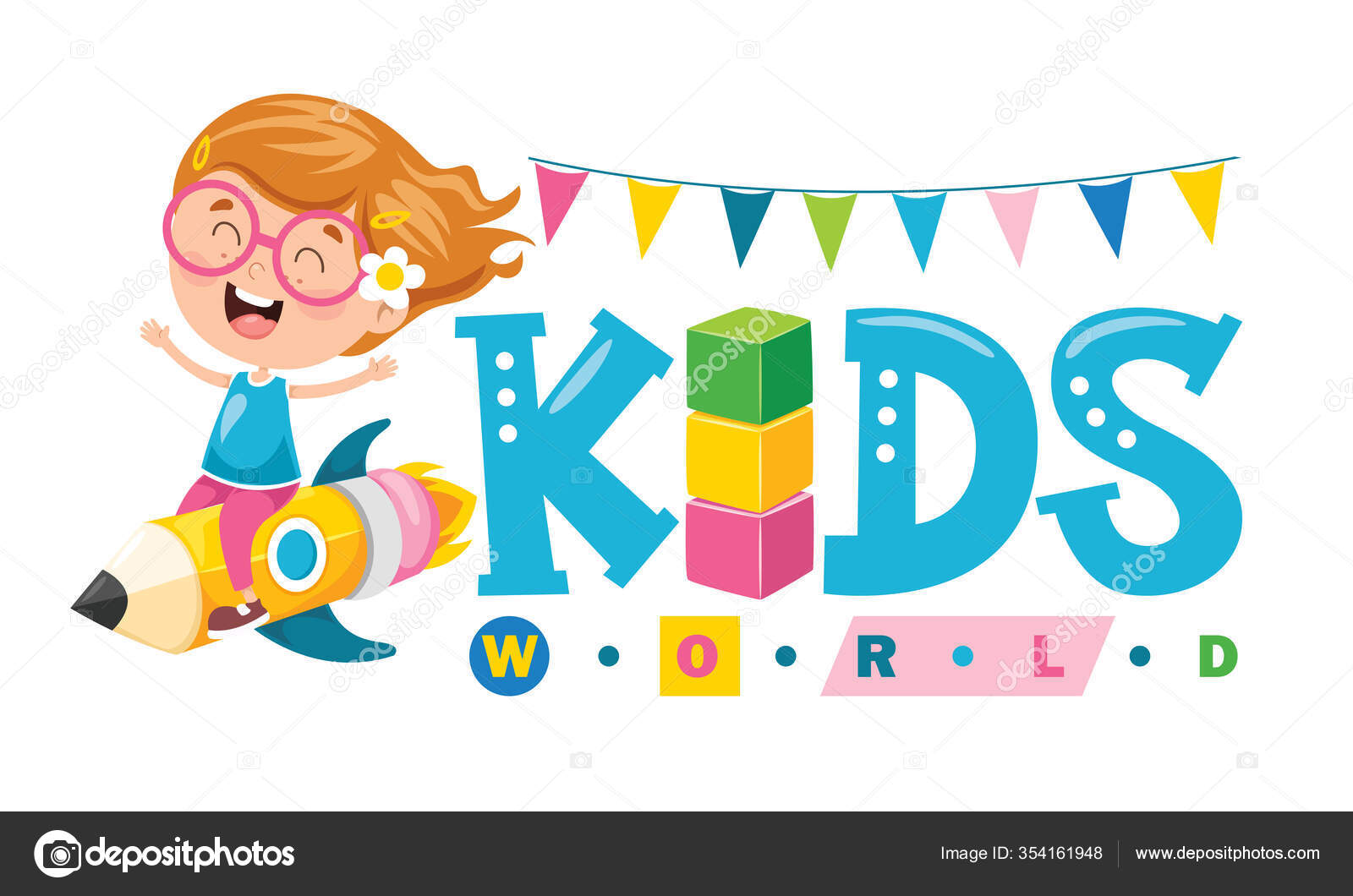 Logotipo Del Mundo Infantil