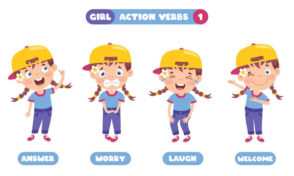 Action Verb Clip Art