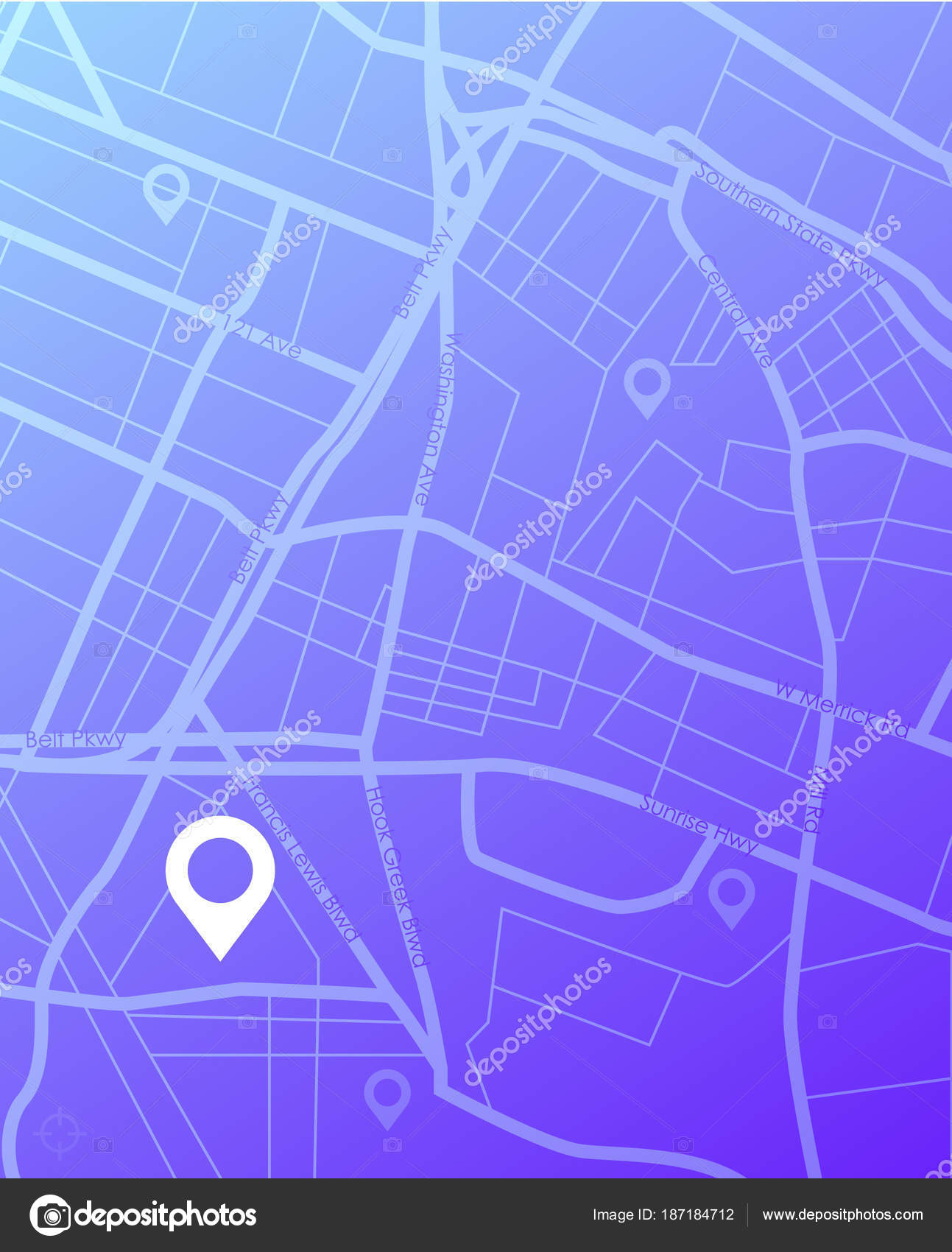 Dashboard Theme Creative Infographic City Map Navigation Vector ...