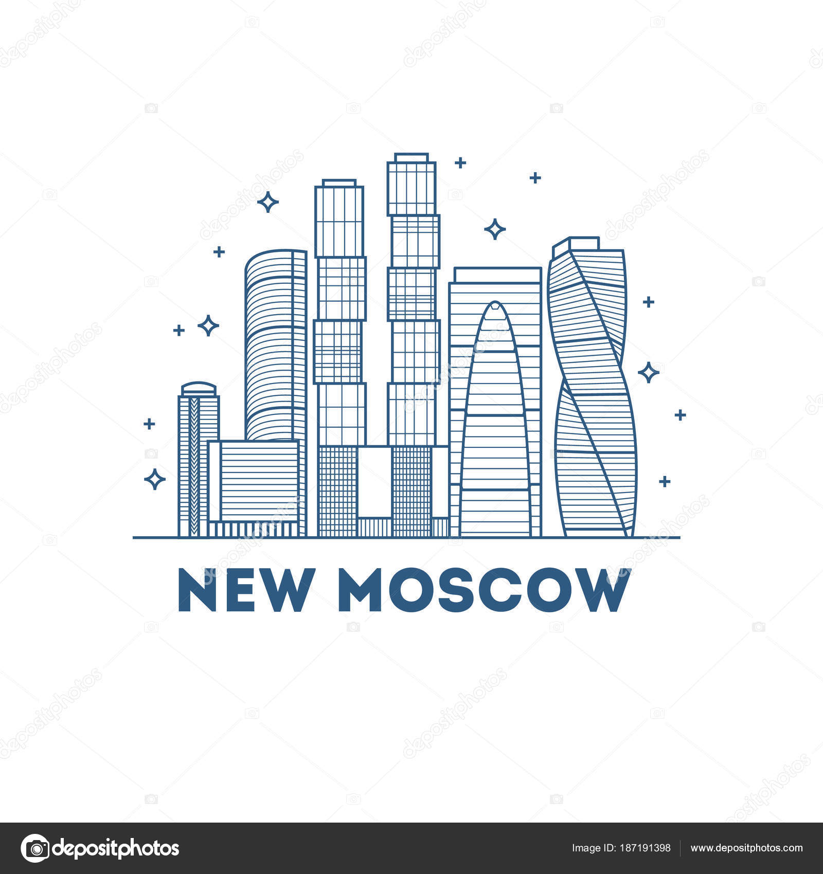 Background Moscow City Buildings Monuments Tourism Vacations Travel ...