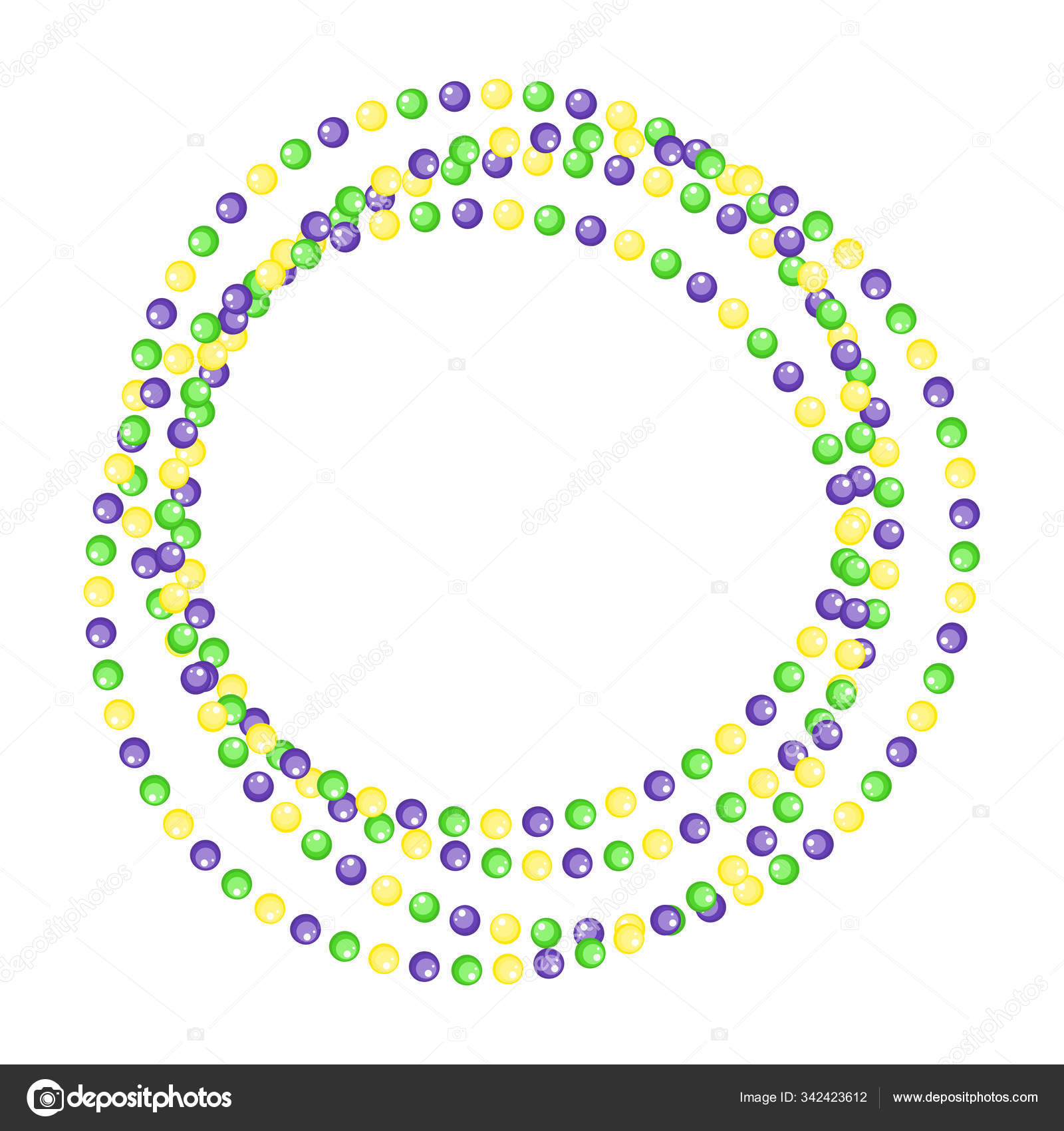 Mardi Gras Borders Free