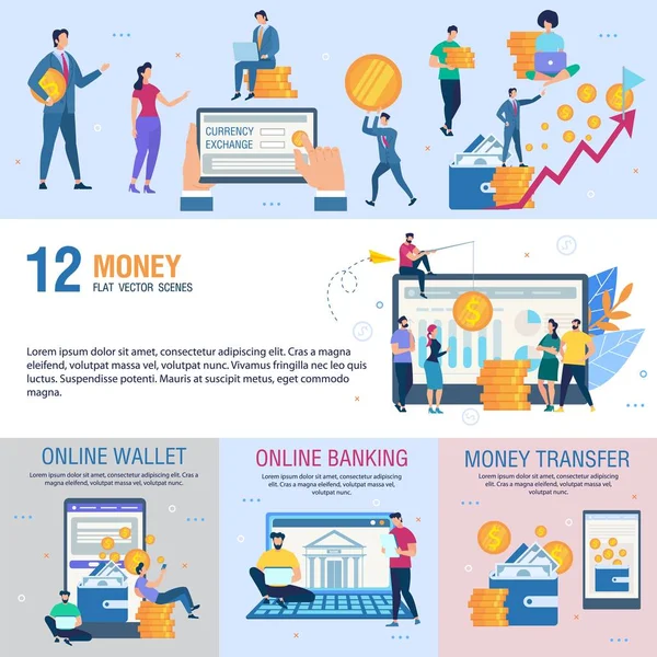 Illustration of teamwork set — Stock Vector © ponomarenko #69619727