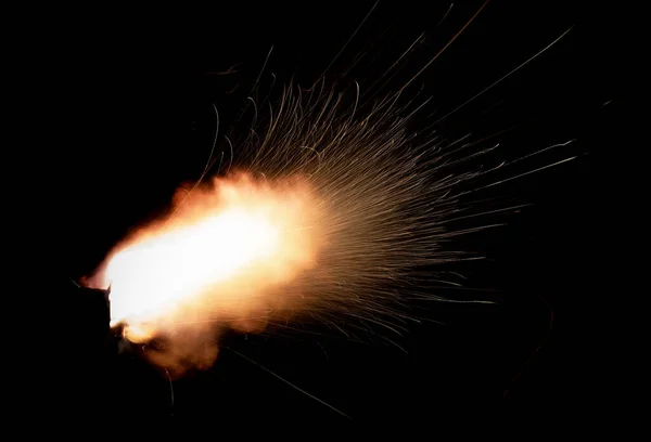 Pistol Muzzle Flash Front