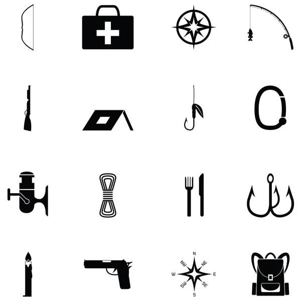 Fishing icons set Stock Vector Image by ©Lisess #146962227