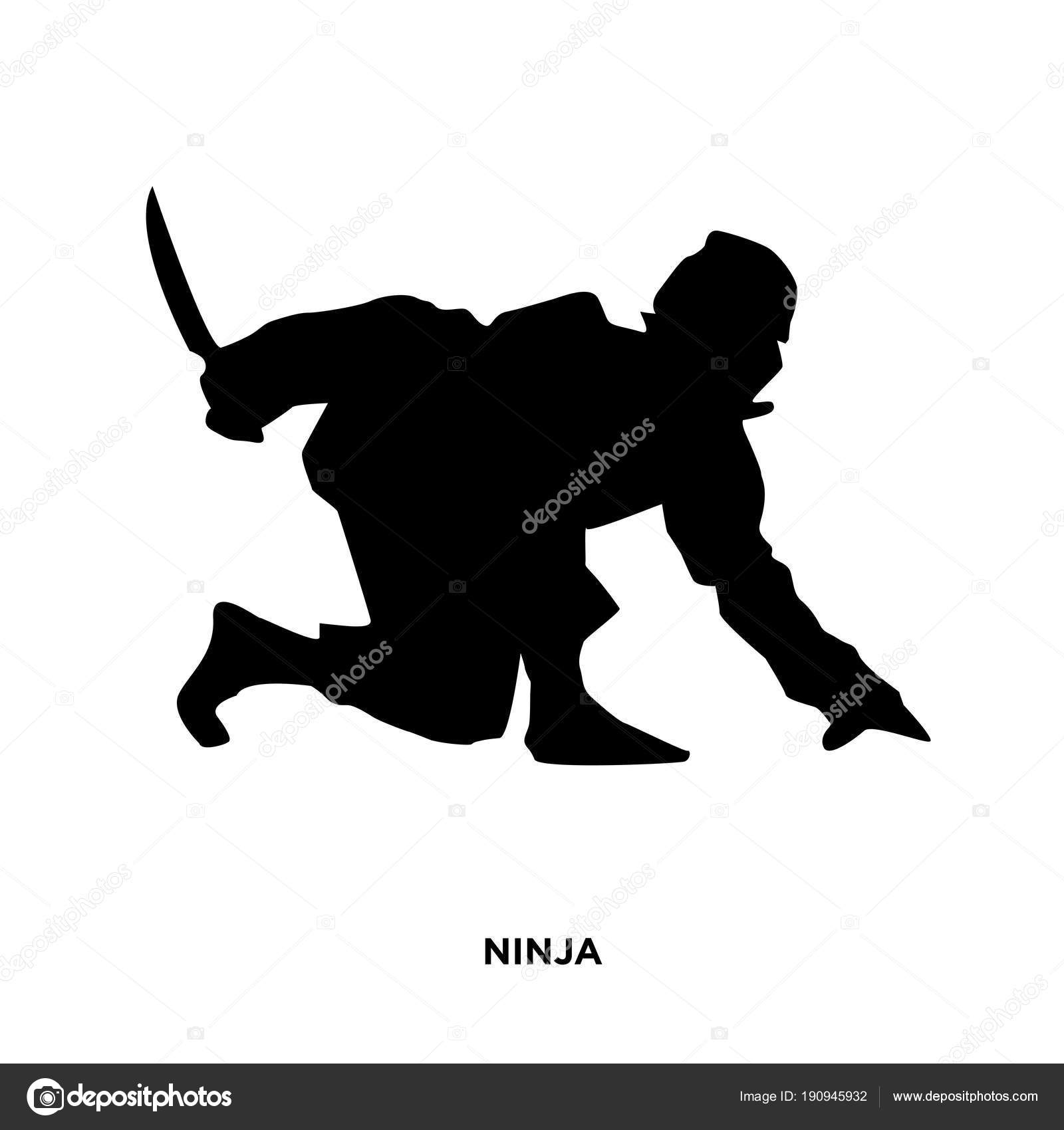 Ninja Silhouette Vector