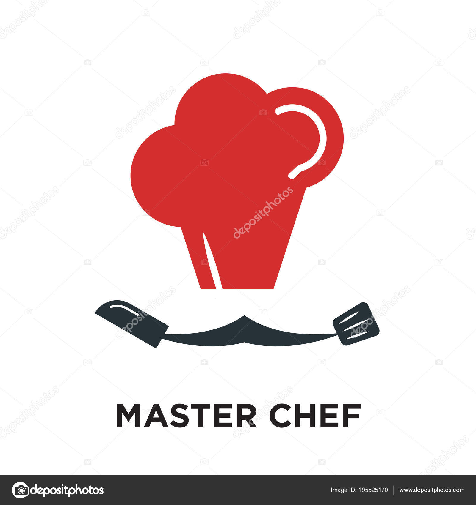 Master chef logo png | Master chef logo isolated on white background ...