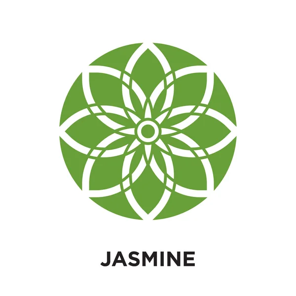 Jasmine logo imágenes de stock de arte vectorial | Depositphotos