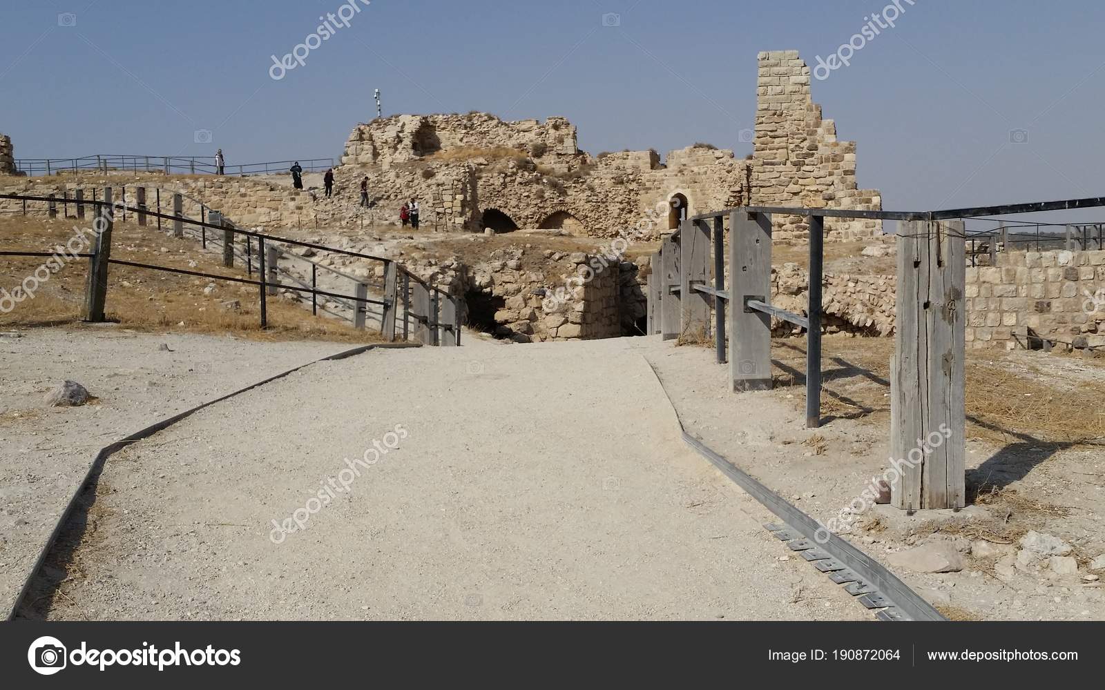 Old Castle Karak City Jordan — Stock Photo © eva.yosef.mail.ru #190872064