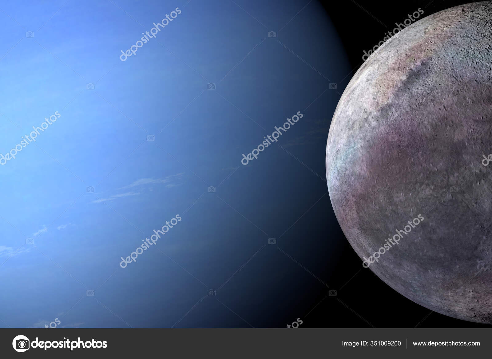 Neptune Planet Moon