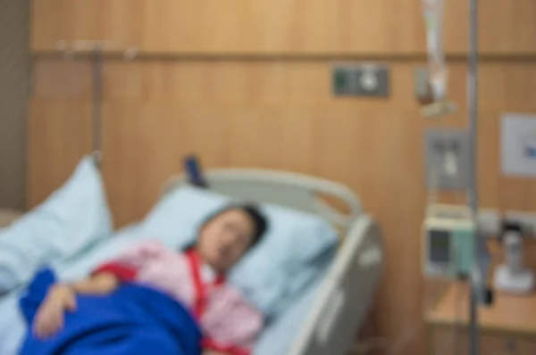 Patient after surgery in recovery room — Stock Photo © nirutdps #158181354