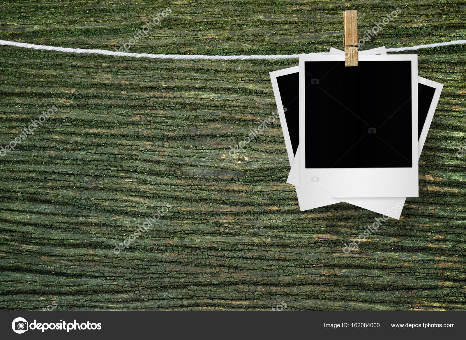 Blank photo frames Stock Photo by ©nirutdps 162084000