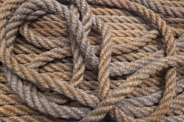 Tangled Green Hemp Rope Background — Stock Photo © koliber #342417872