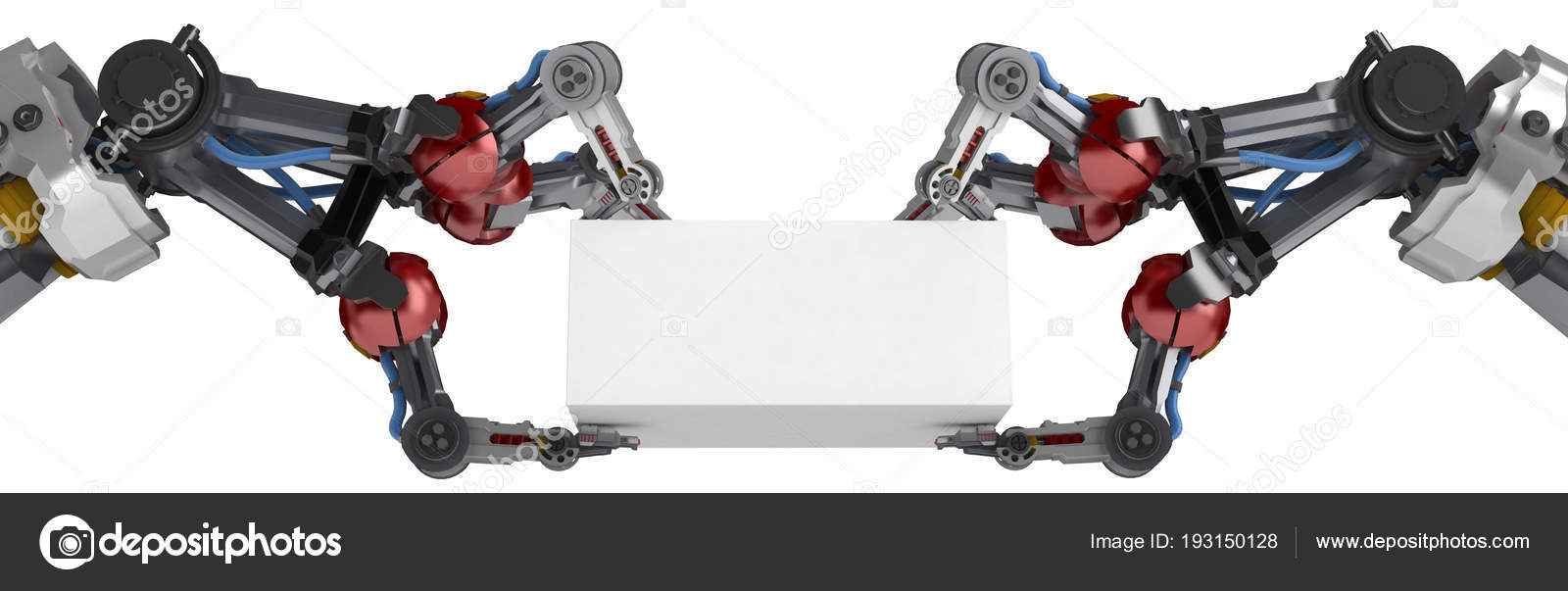 3 Finger Arm, Double Grip — Stock Photo © higyou #193150128