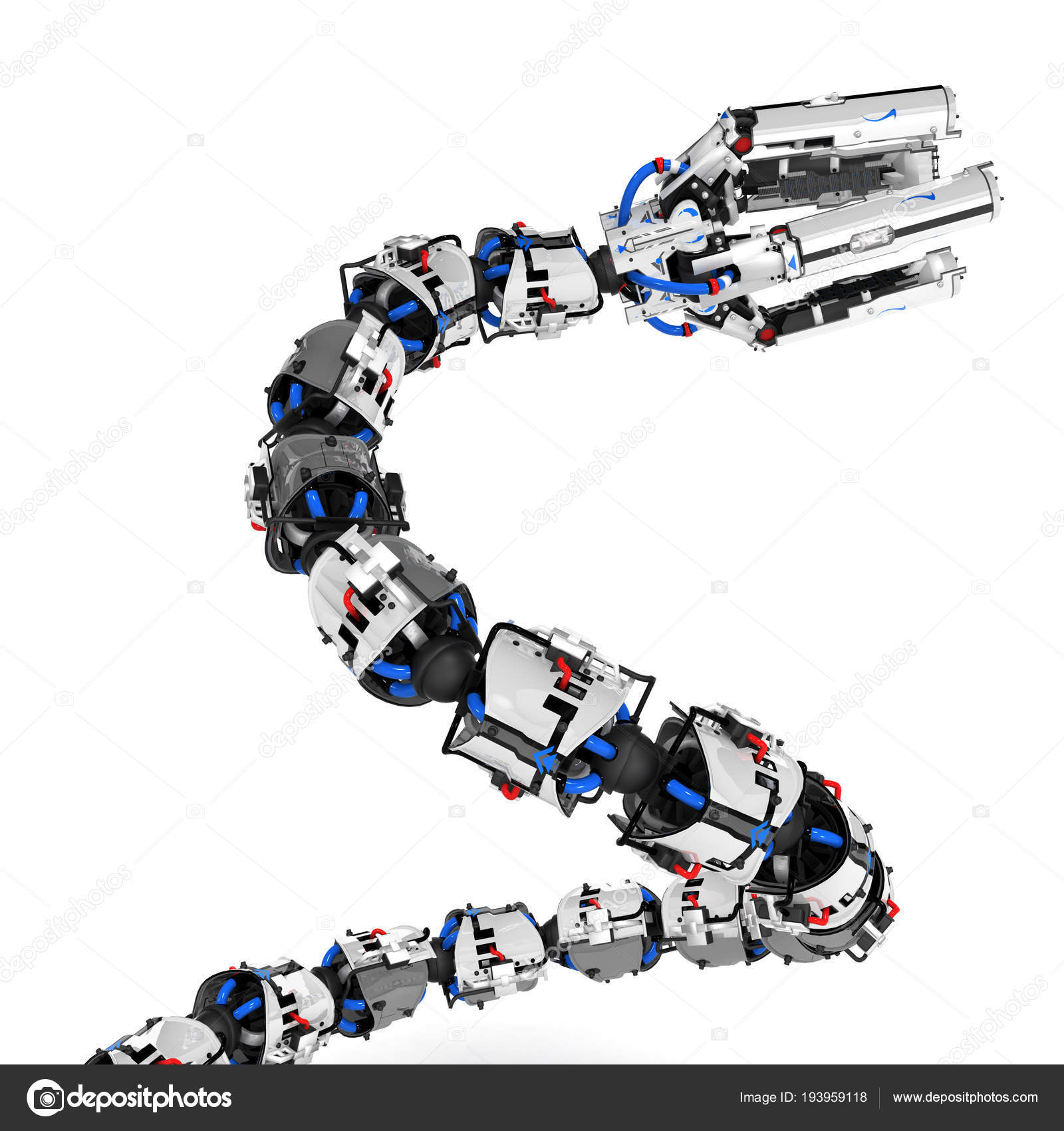 Robotic Tentacle Arm, Rising Stock Photo by ©higyou 193959118