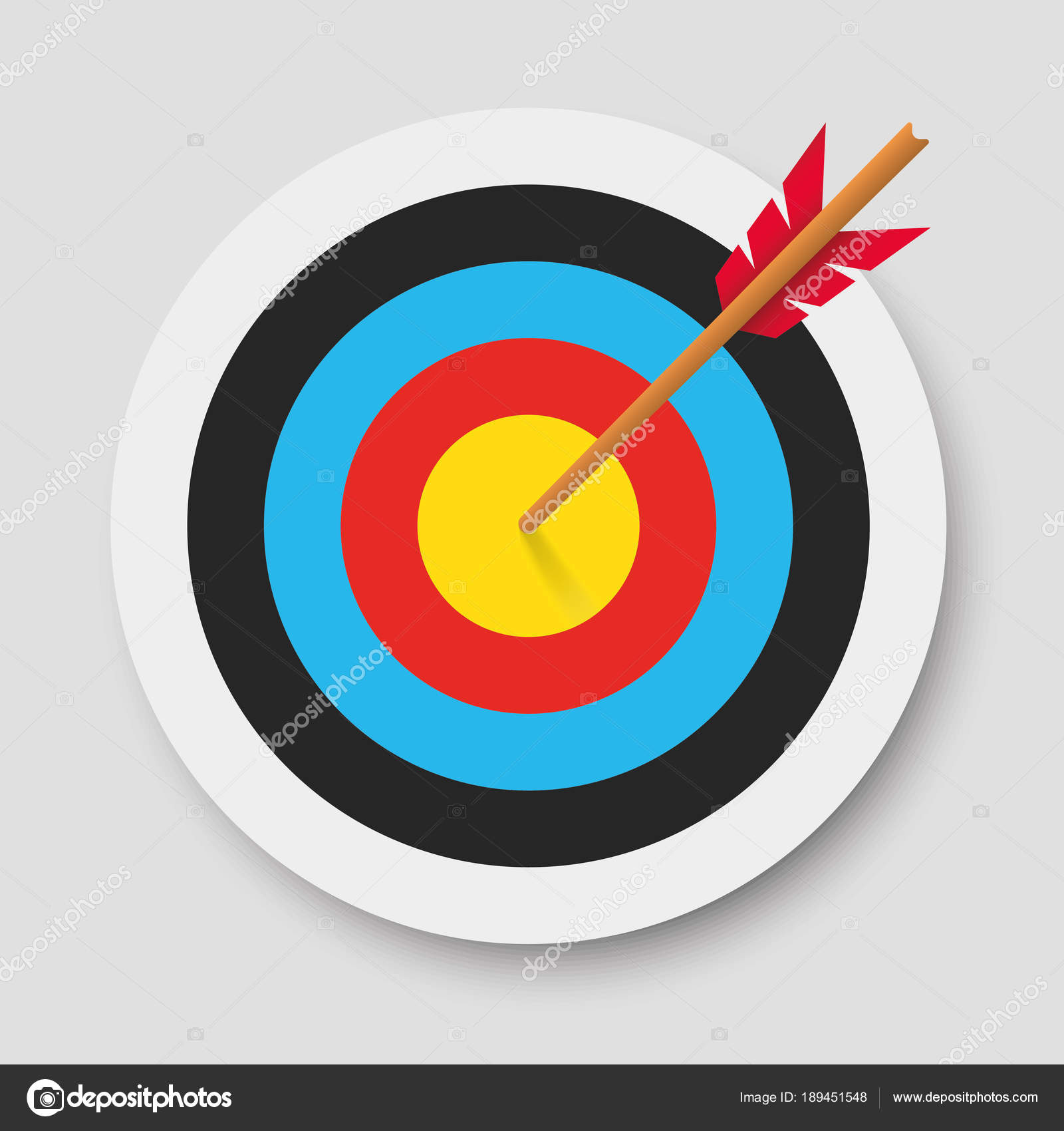 Archery Target Vector