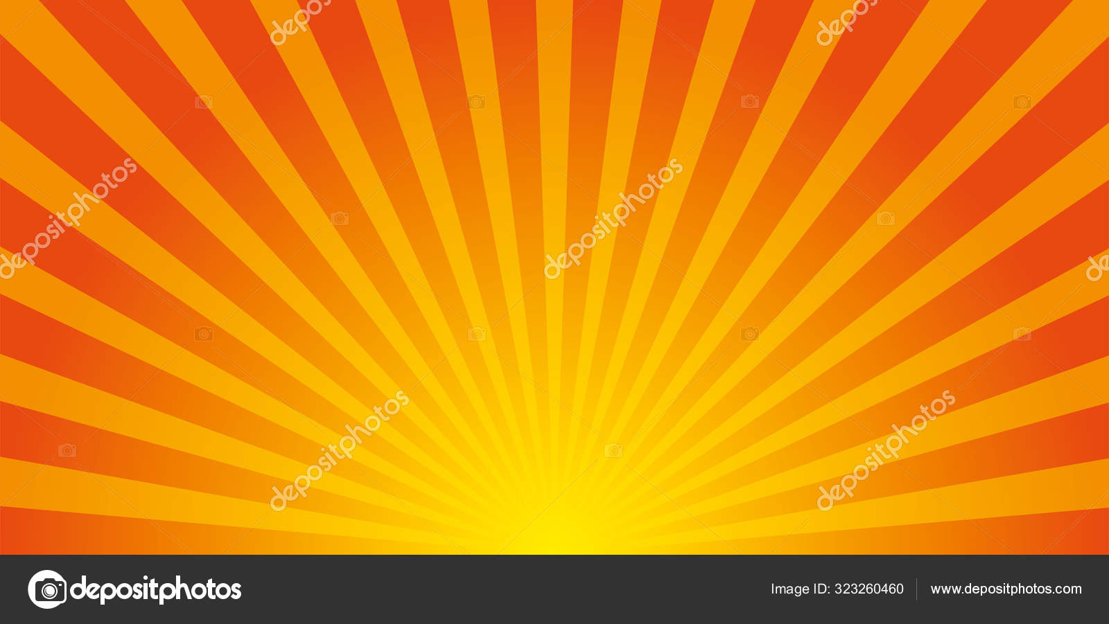 Sun rays background. Vector illustration Stock Vector Image by ...