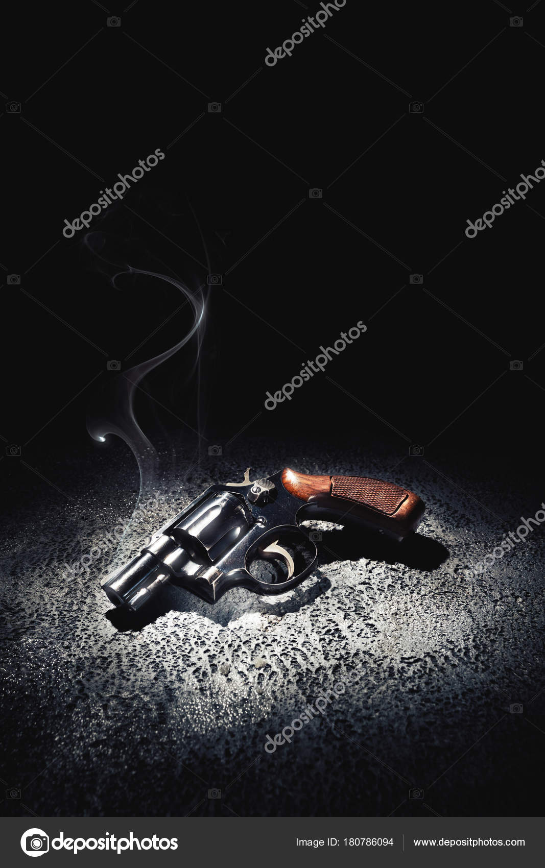 Gun And Smoke Photography Soldier With Gun Standing In Cloud Of Smoke