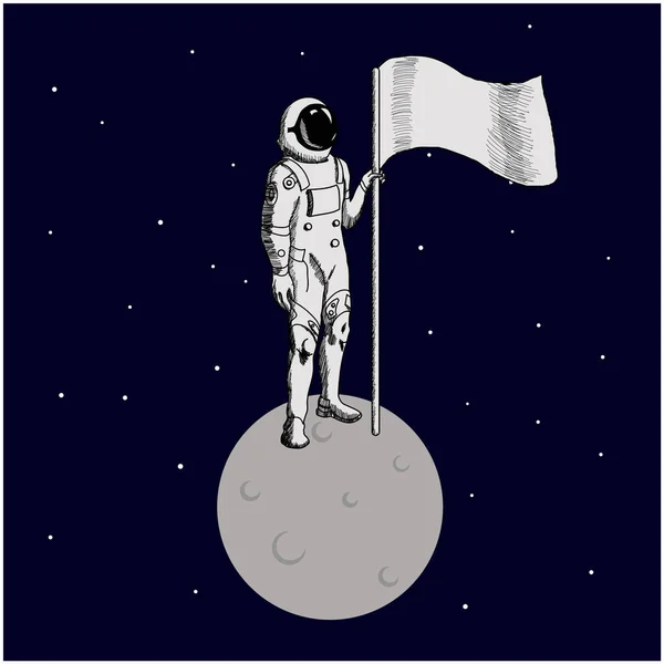 7,114,728 Astronaut and flag Vector Images | Depositphotos