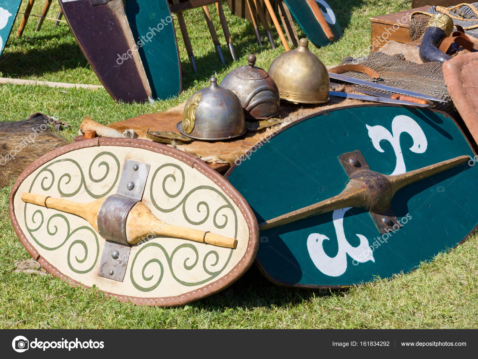 Ancient Gallic Battle Equipment – Stock Editorial Photo © emmeci74 ...