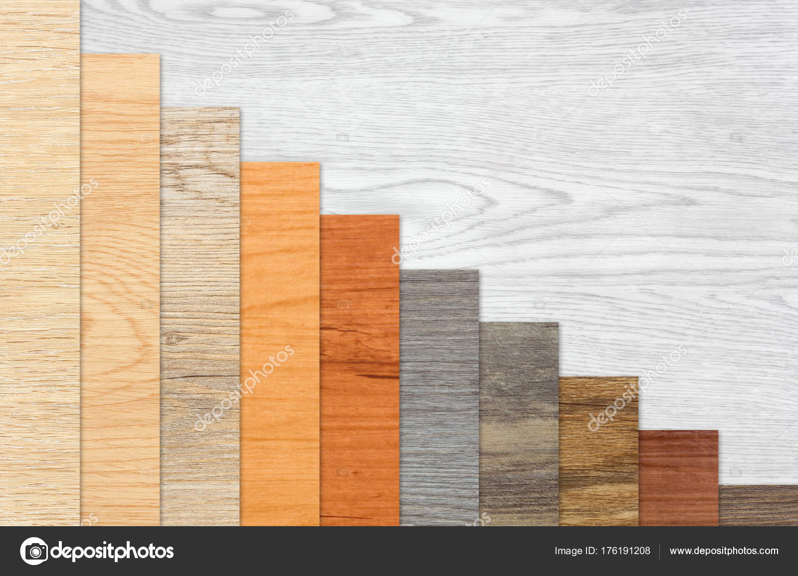 Wood Textured Descending Graph Bars — Stock Photo © emmeci74 #176191208