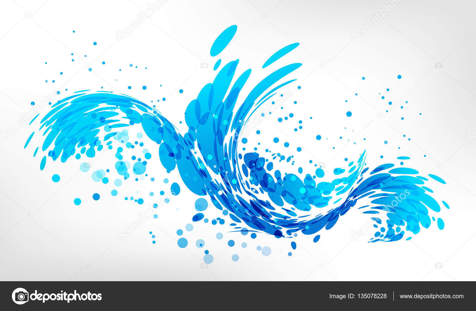 Water Splash Graphic Design