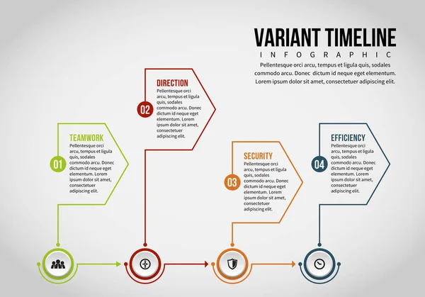 Circular Path Outline Infographic Stock Vector Image by ©herminutomo ...