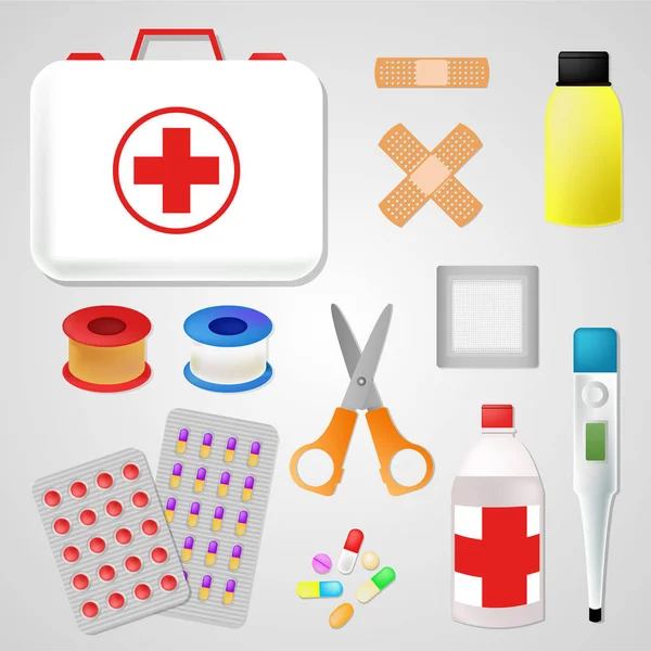 Kids first aid Vector Art Stock Images | Depositphotos