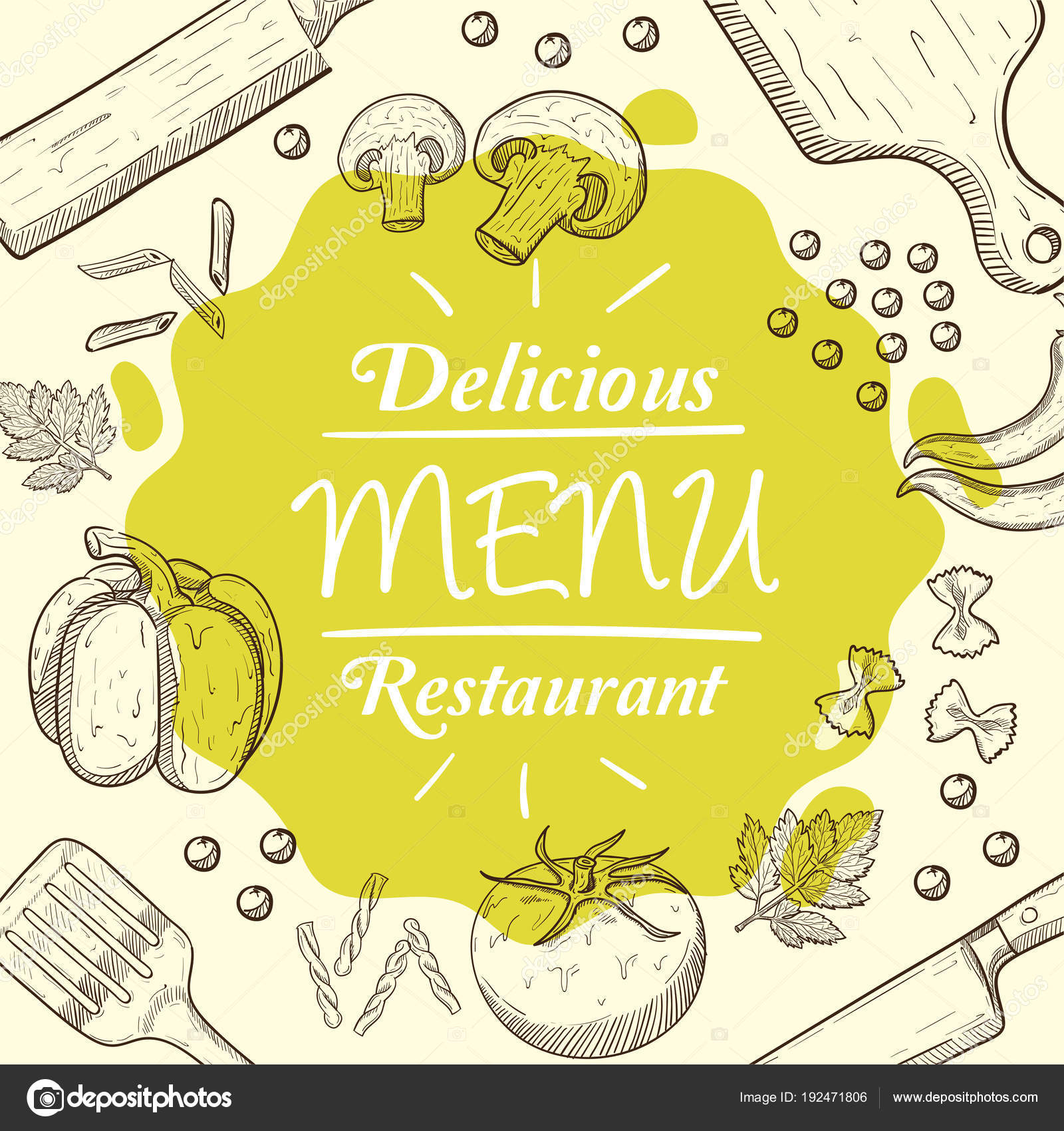 Menu Food Restaurant Background Cook Kitchen Chef Eat Diet Vegetable ...