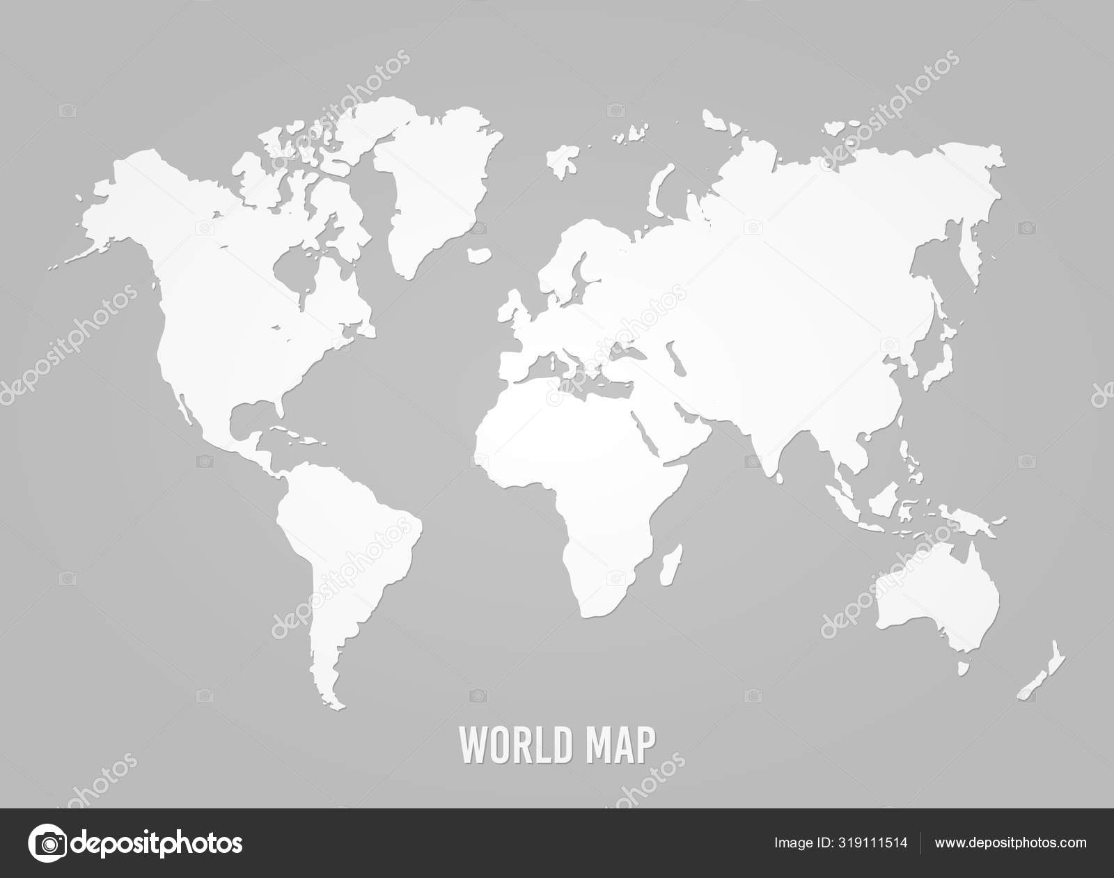 Global Earth Map Vector Design Stock Vector Image by ©marklys #319111514