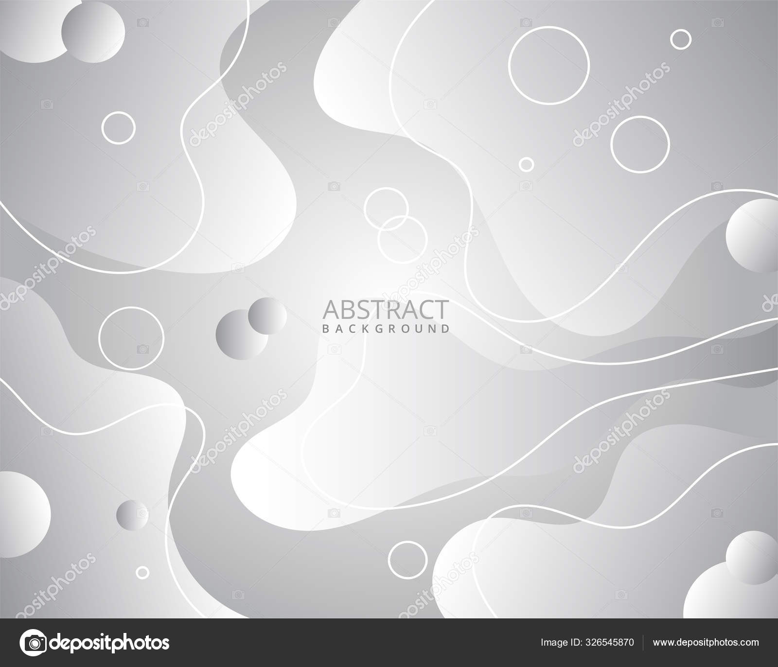Abstract White Geometric Background Design Stock Vector by ©marklys ...