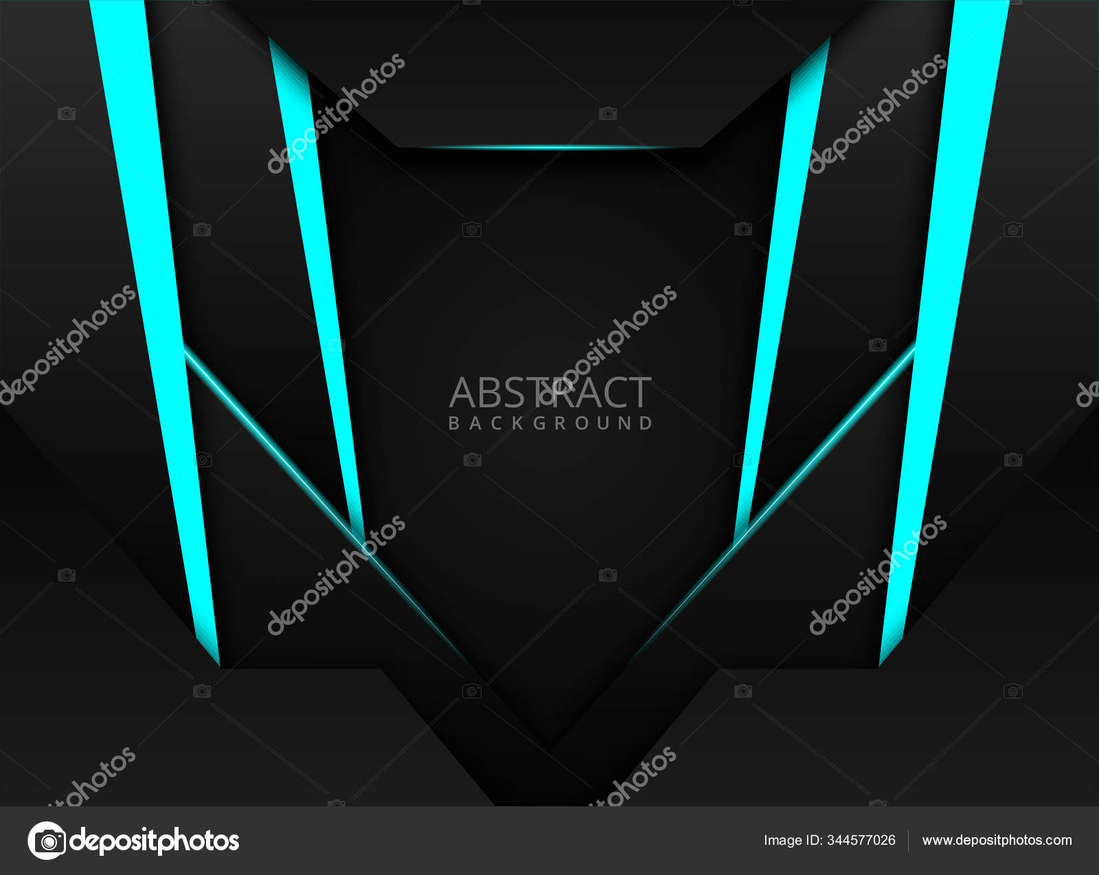Abstract Black Cyber Background Design Stock Vector Image by ©marklys ...
