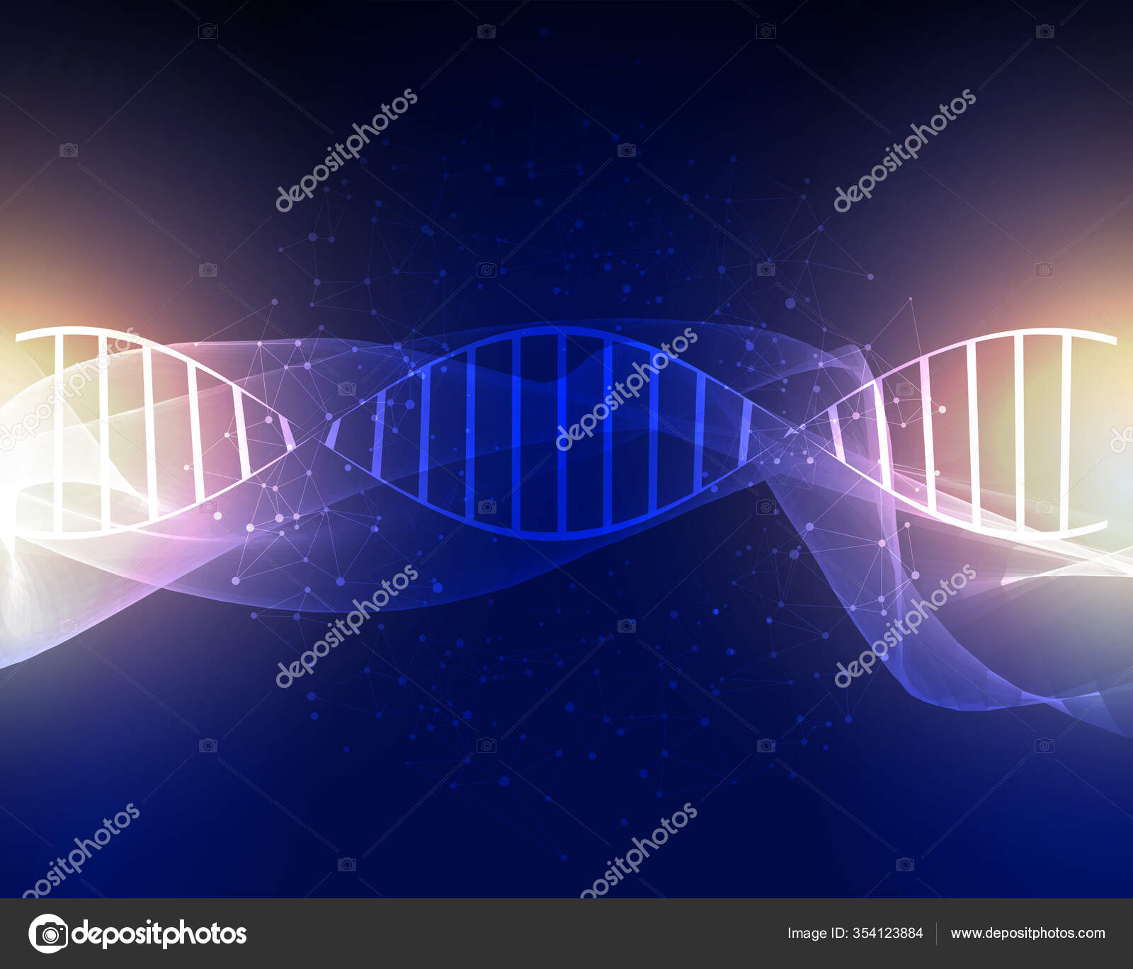 Abstract Human Dna Background Design Stock Vector Image by ©marklys ...