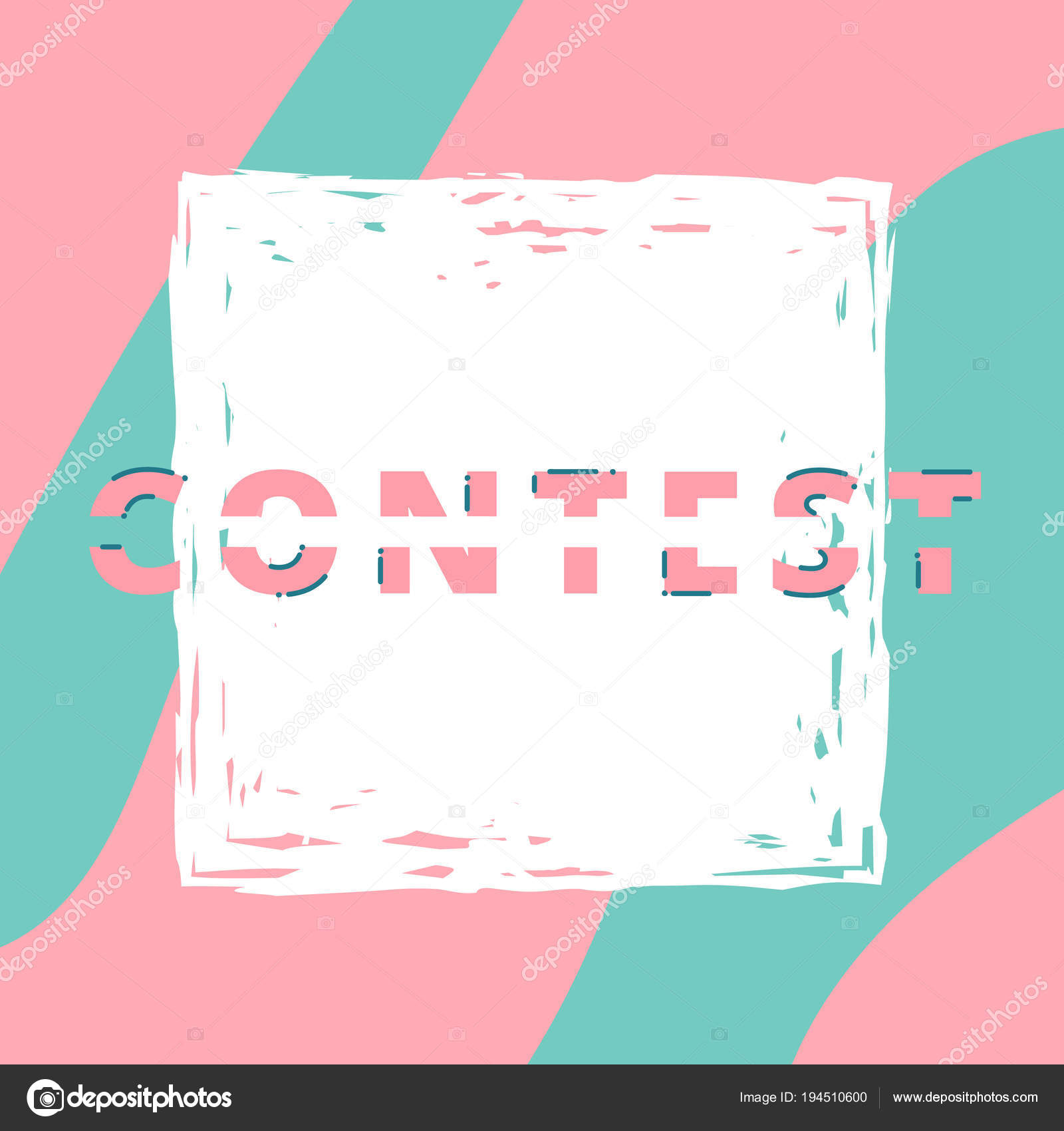Contest banner. Vector Illustration. Stock Vector by ©Syuzannam 194510600